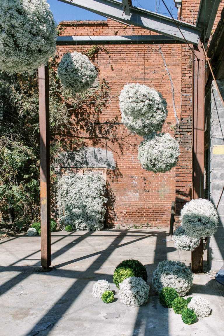 Floral Sneak Peek of Atlanta’s Newest Venue Guardian Works – TOPHER MACK
